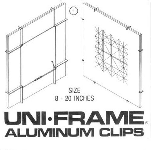 8-20" / Uni-Frame Aluminum Clips Hanging System – Post Road Art Center