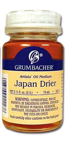 2.5oz / Japan Drier / Grumbacher – Post Road Art Center