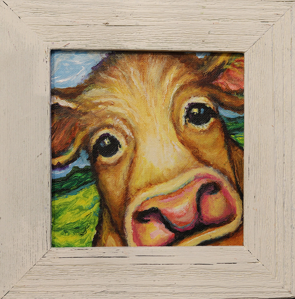Moo by Sue Carlin – Post Road Art Center
