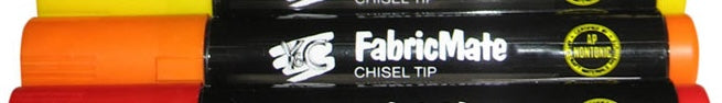 Neon Orange / Chisel Tip / FabricMate Fabric Dye Marker / Yasutomo ...