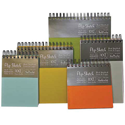 Various Colors & Sizes / Flip-Sketch Wire Sketchbook / Speedball – Post ...
